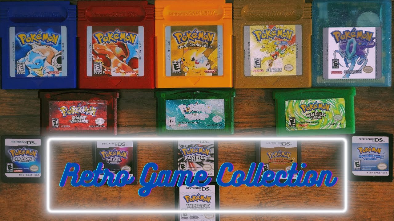 Retro Handheld Game Collection - YouTube
