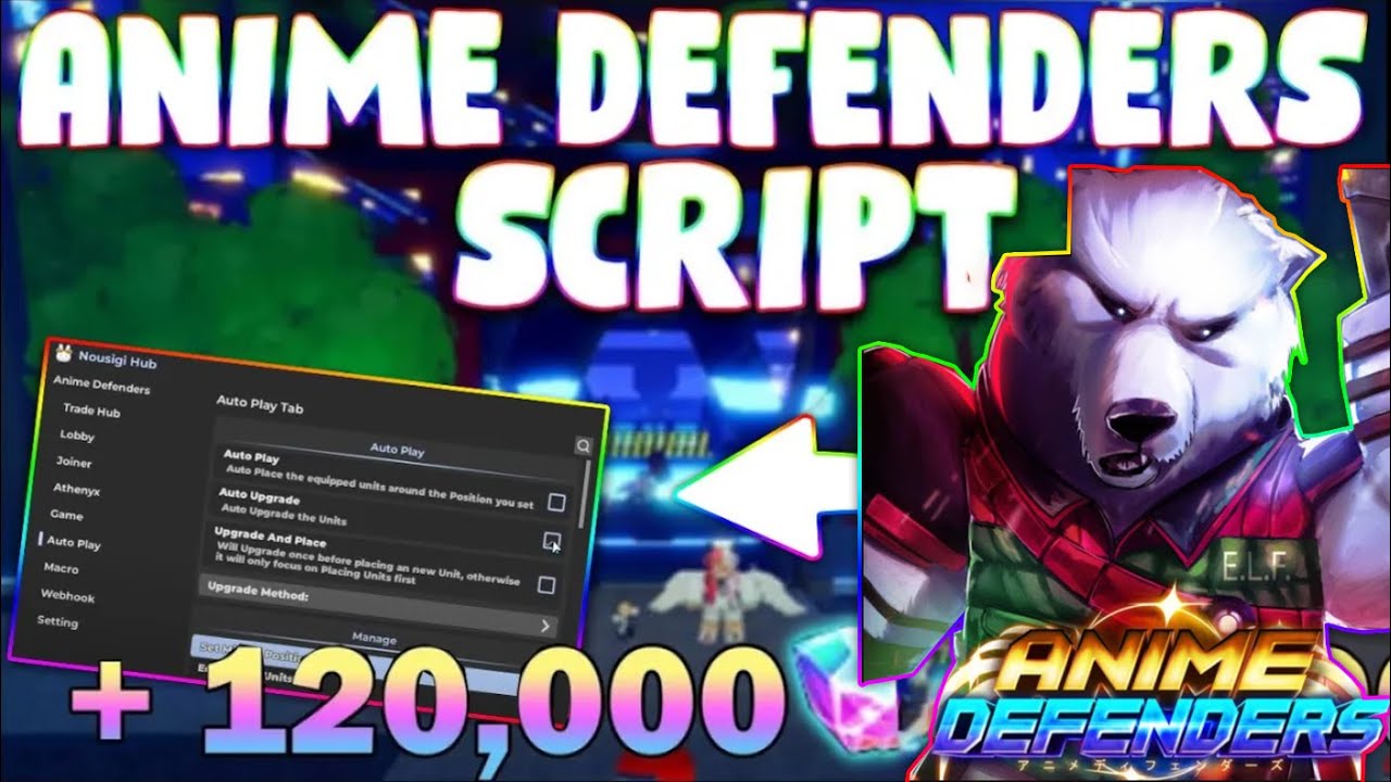 *NEW* Anime Defenders Script (PASTEBIN 2024) (SUMMON ANY,AUTOFARM ...