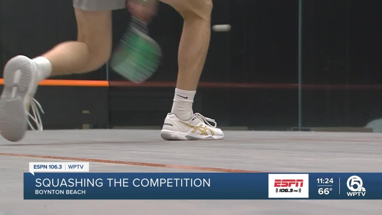 Top ranked squash player ready for bigger stage - YouTube