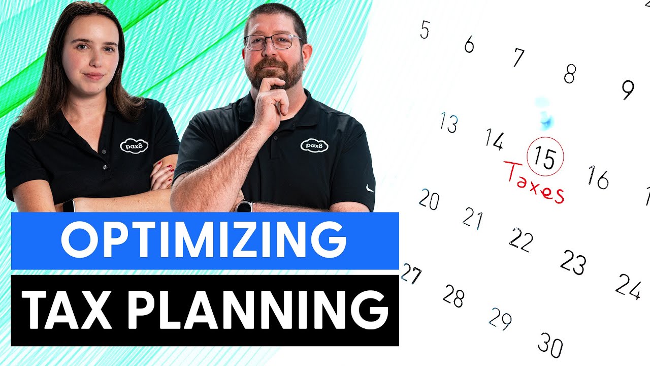 Optimizing Tax Planning: Strategies for MSP Success | Pax 8 - Academy Live - YouTube