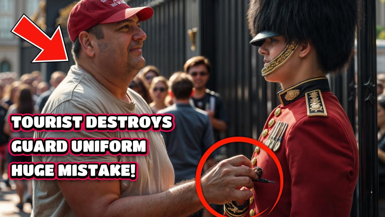 This Tourist Ruined A Guard’s Uniform… His Punishment Was Immediate ...