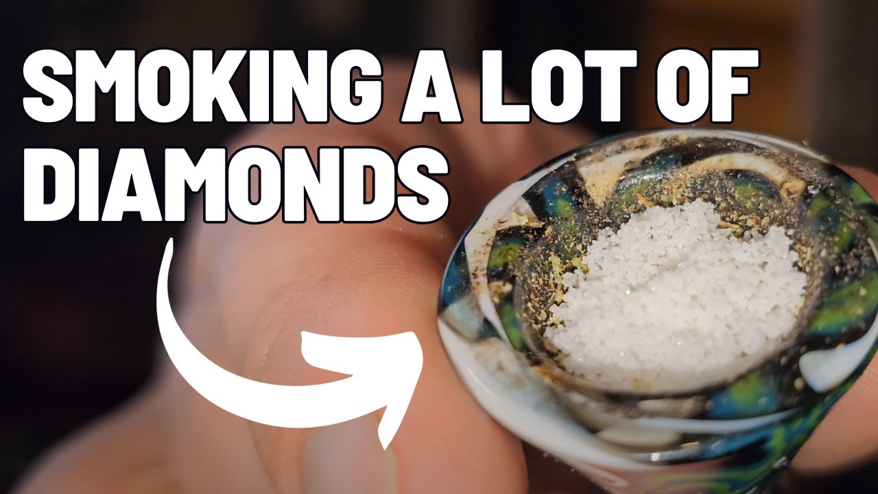 Smoking A LOT of THCa Diamonds - YouTube