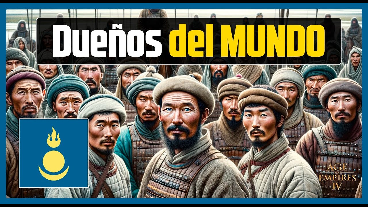 Los MONGOLES dominarán el MUNDO | Age of Empires 4 - YouTube