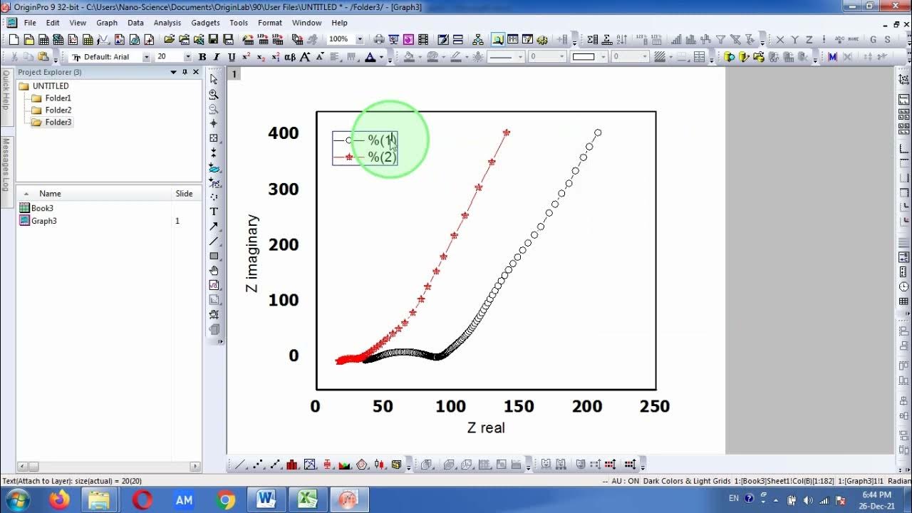 how to plot EIS data in origin software - YouTube