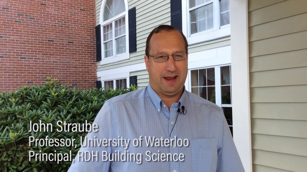 John Straube, Professor, University of Waterloo, Prin. RDH Building ...