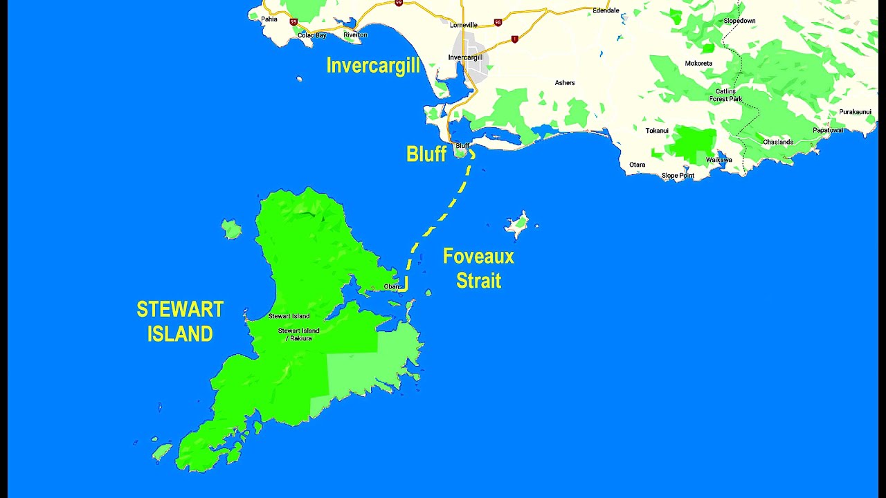 Bluff, Stewart Id. & Ulva Id., New Zealand 2019 [4K] - YouTube