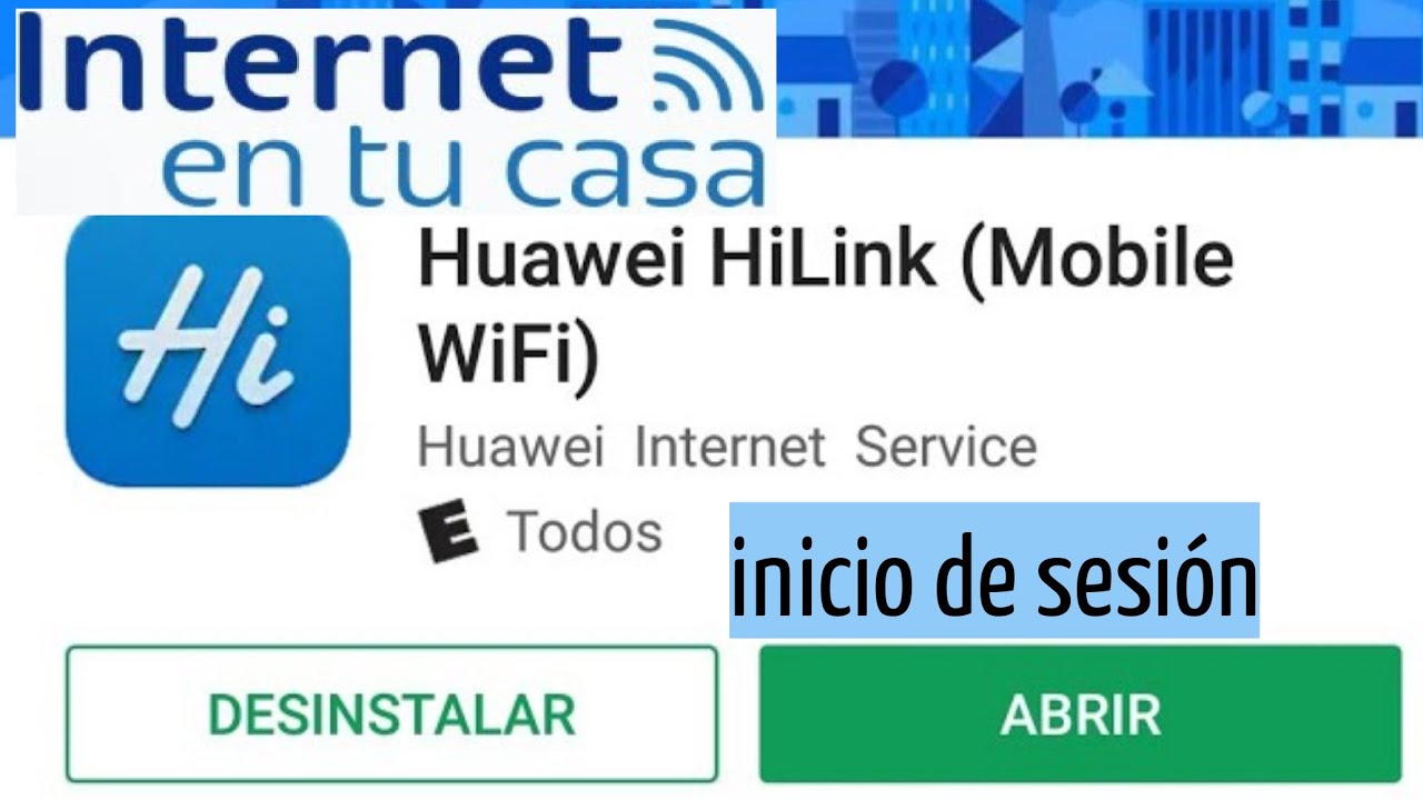 Solucionar inicio de sesión de HUAWEI HiLink Internet Telcel en casa ...