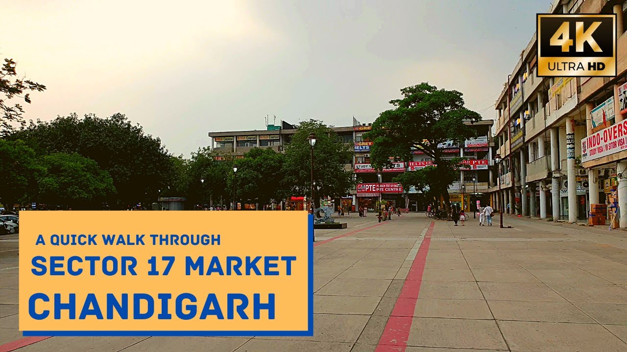 Chandigarh Sector 17 Market - Quick Walk Through The Famous Market ...