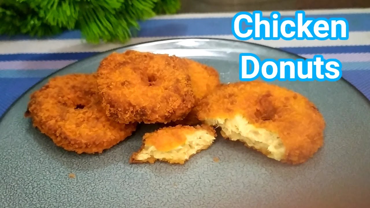 চিকেন ডোনাট মজার নাস্তার রেসিপি(ফ্রোজেন পদ্ধতিসহ)।।Amazing Chicken ...