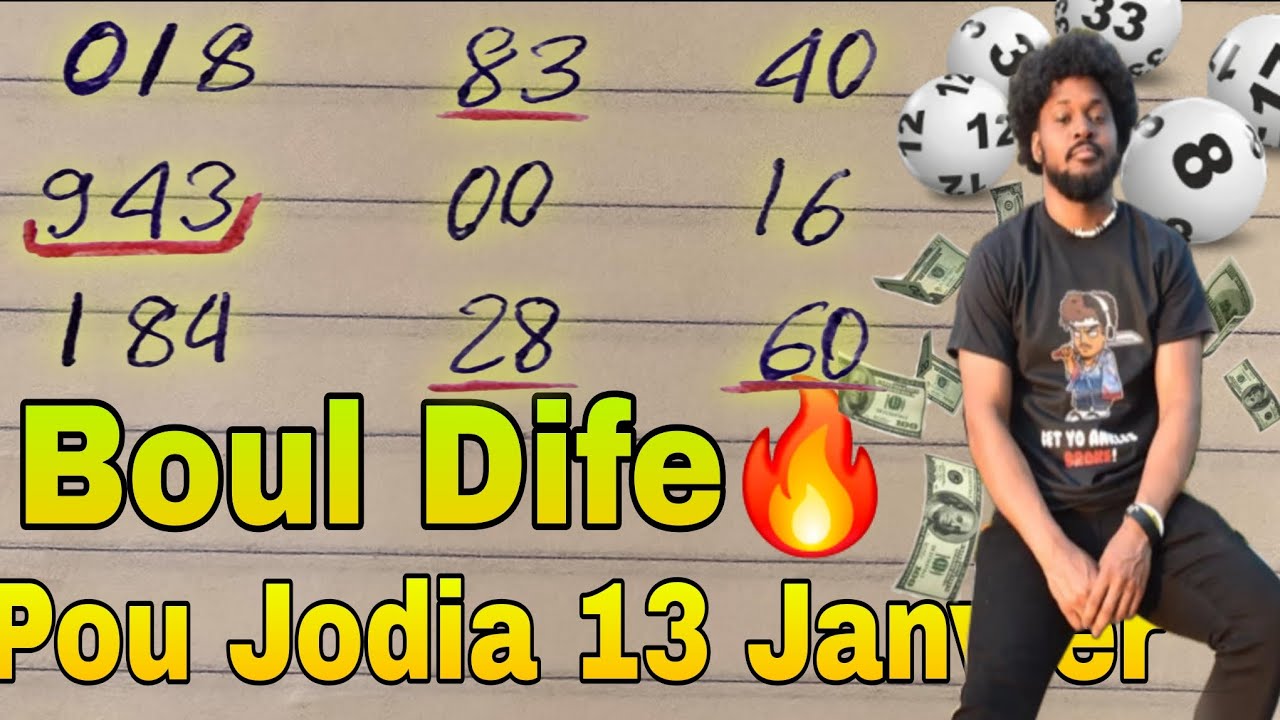 Boul Cho Pou Jodia 14 Janvier Boul dife 🔥 Croix du jour # ...