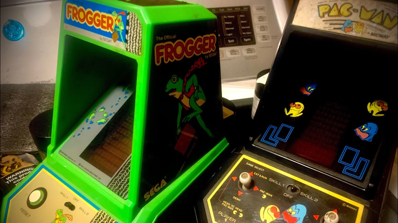1982 Coleco The Offical Frogger by SEGA GAMEPLAY retro Arcade Tabletop ...