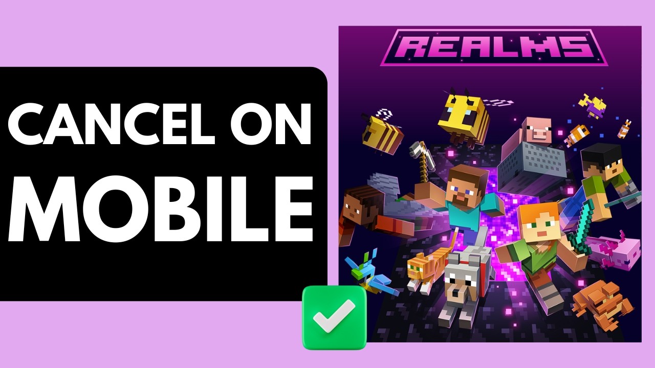 Minecraft Realms | How To Cancel Subscription On Mobile (Android & iOS ...