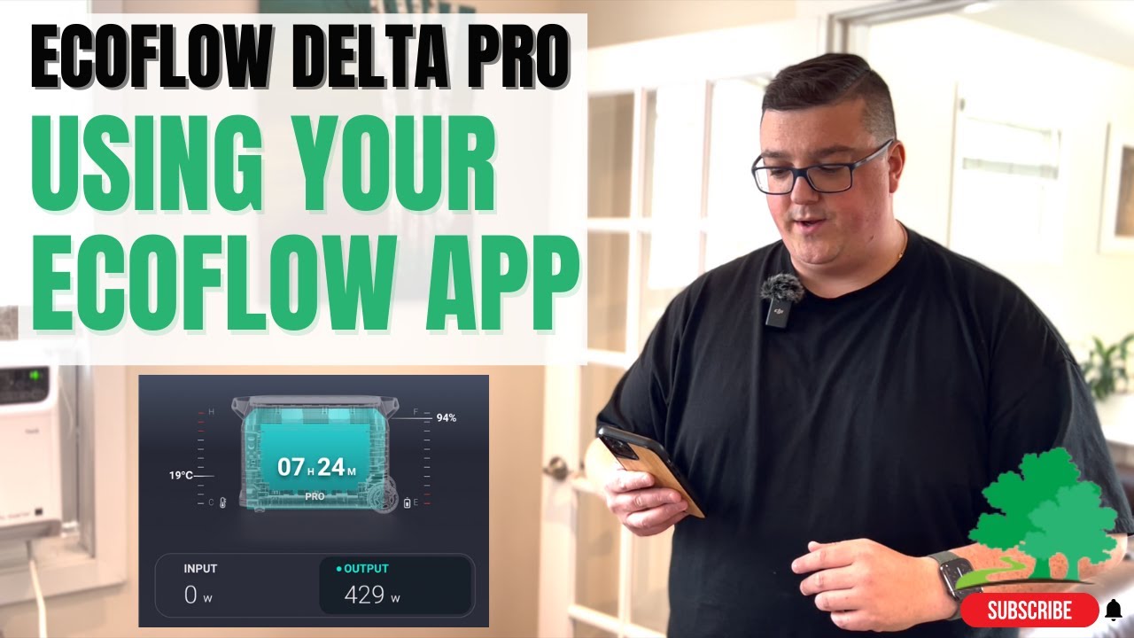 Using the EcoFlow DELTA Pro App - YouTube