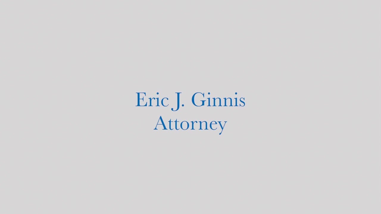 Eric Ginnis, Fort Lauderdale Personal Injury Lawyer - YouTube