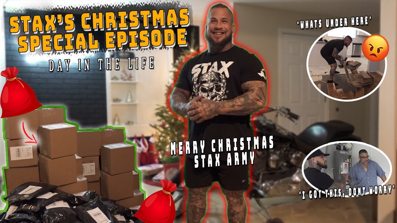 STAX’S CHRISTMAS SPECIAL EPISODE! | NEW HOUSE FLOORS | Day in the Life ...