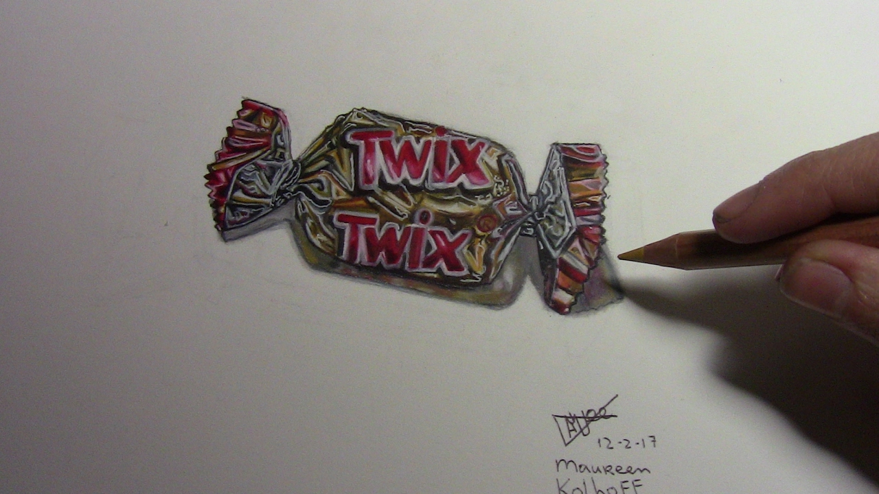Twix Celebrations drawing - YouTube