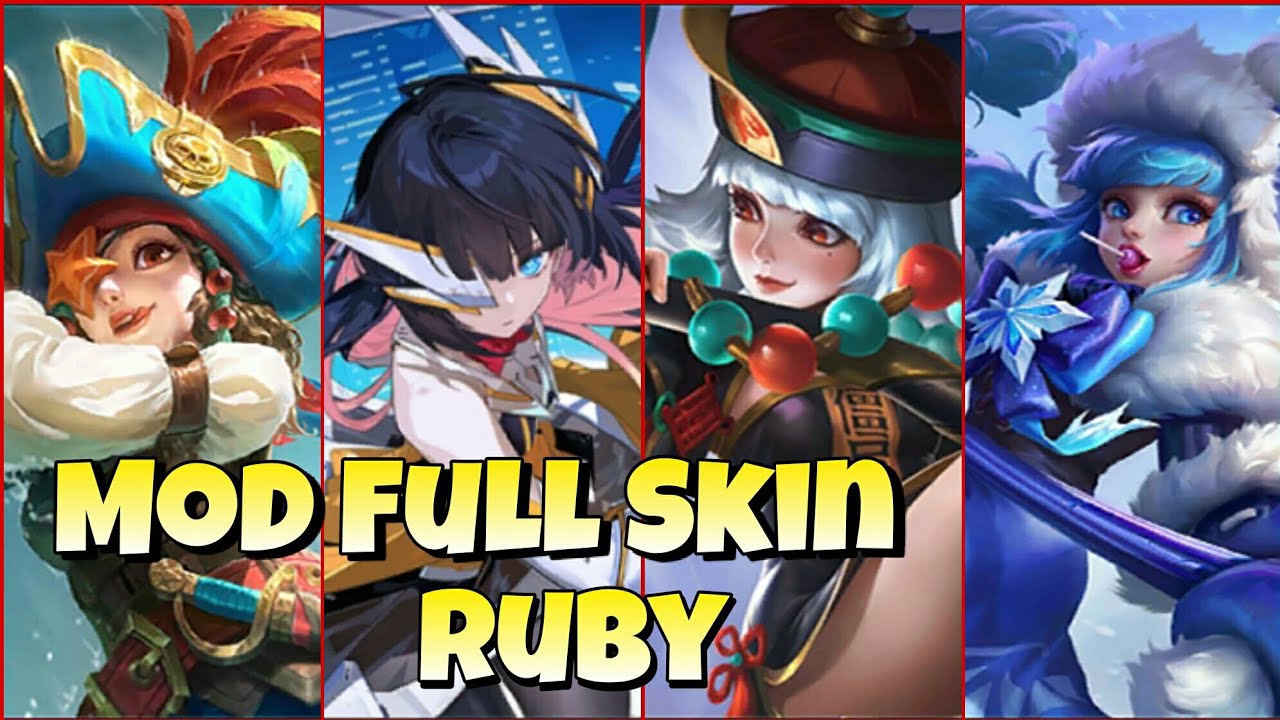 Mlbb : Mod Full Skin Ruby - Aki Kun - YouTube