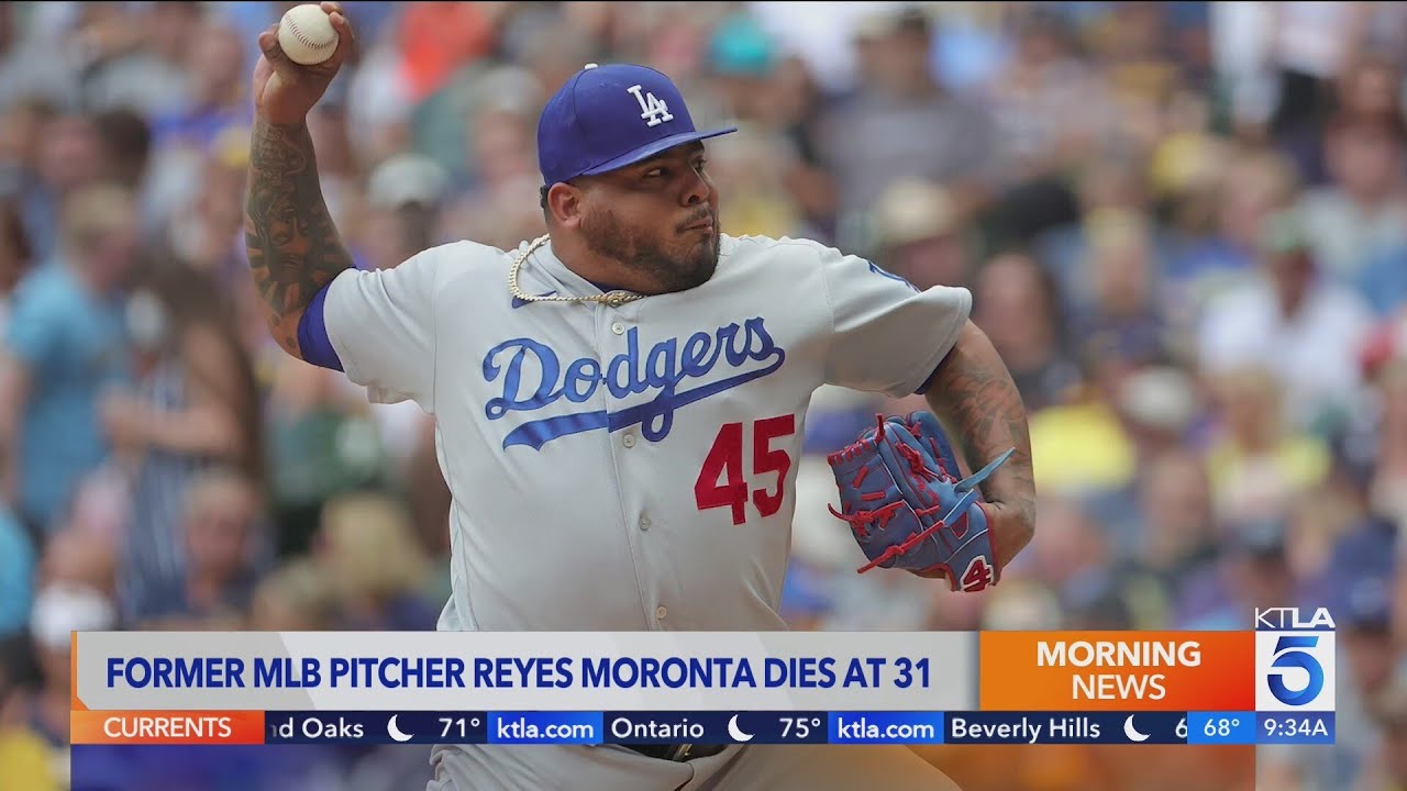 Former Dodgers pitcher Reyes Moronta dies at 31 - YouTube