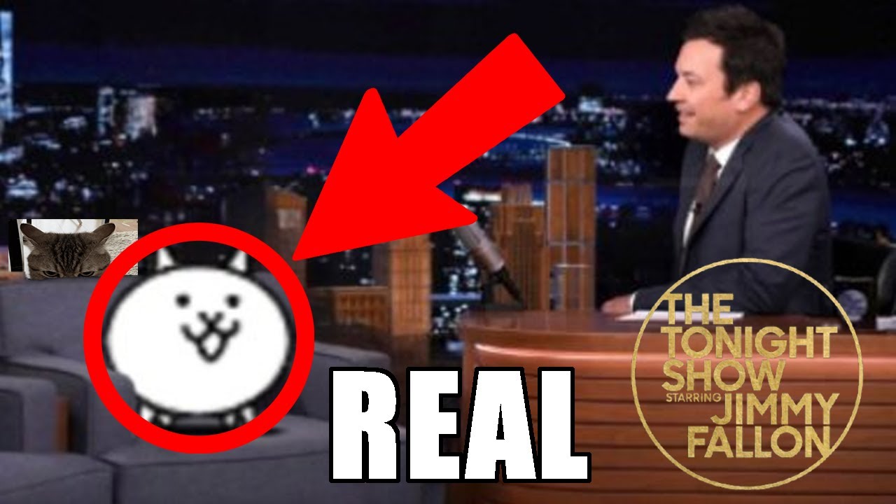 Jimmy Interviews The Battle Cat from Battle Cats | Tonight's Show with ...