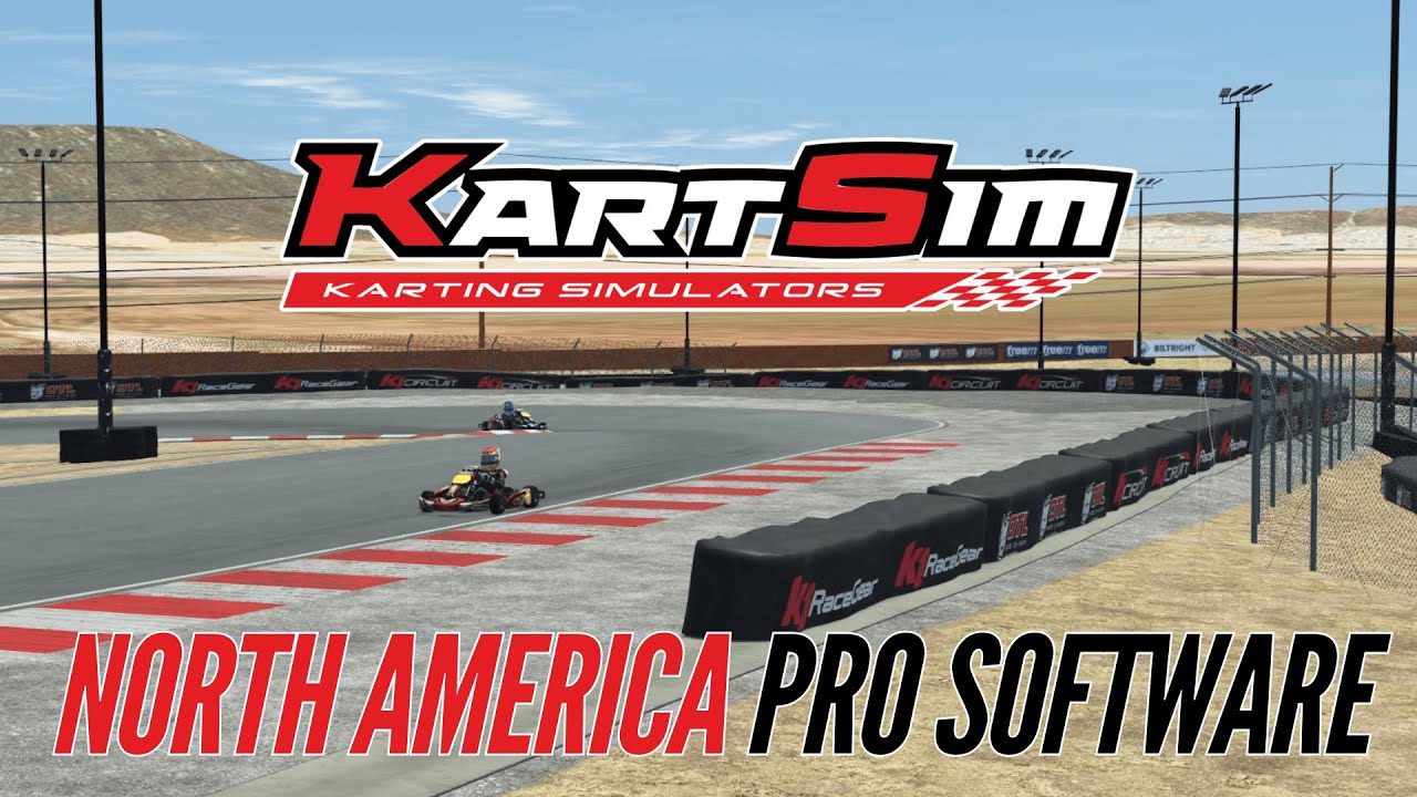 KartSim Pro North America Simulation Software Now Available! - YouTube
