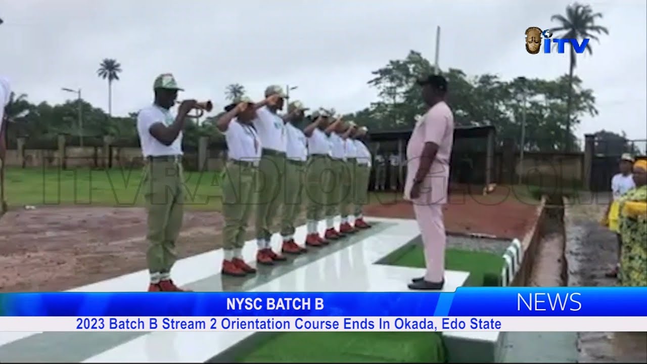 2023 NYSC Batch B Stream 2 Orientation Course Ends in Okada, Edo State ...