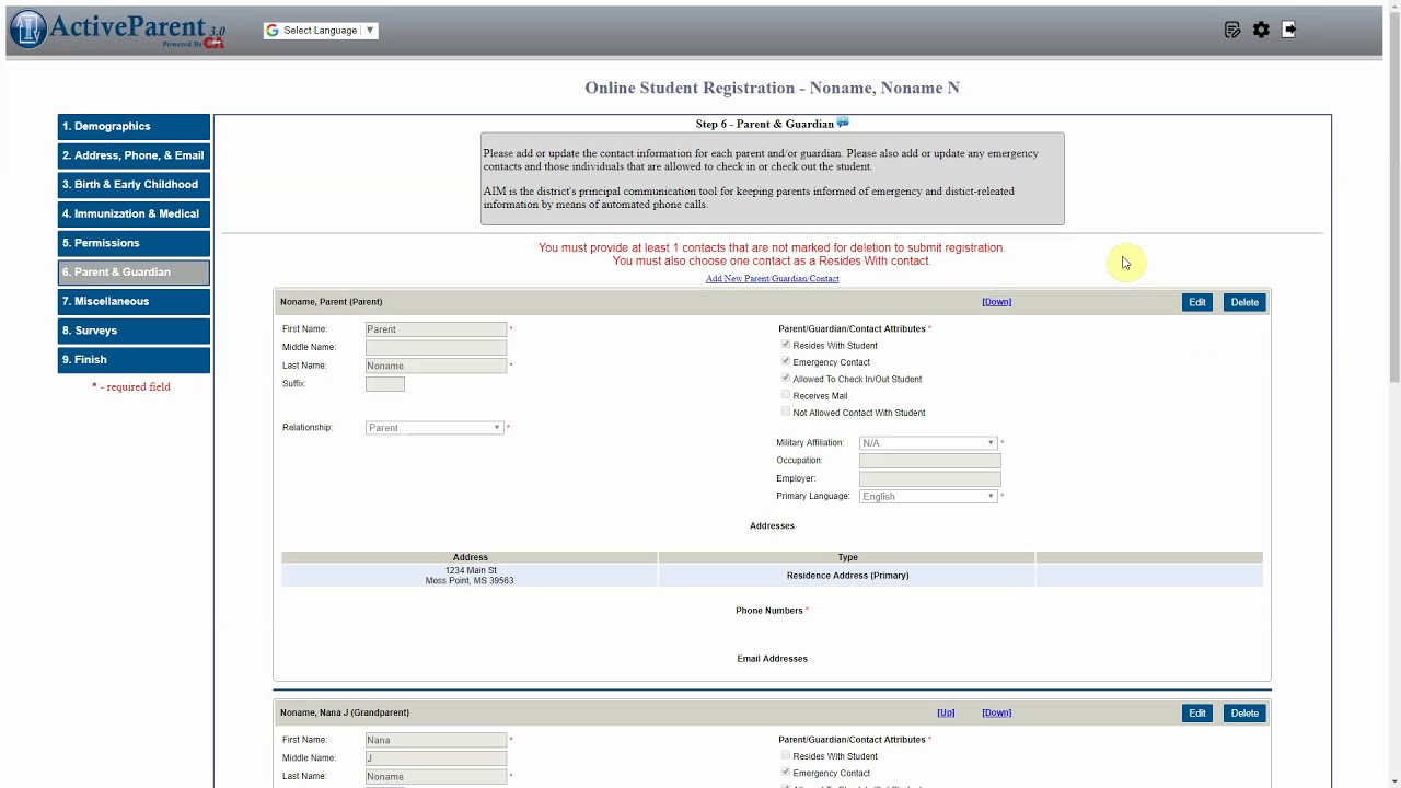 Online Registration Step by Step Process - YouTube
