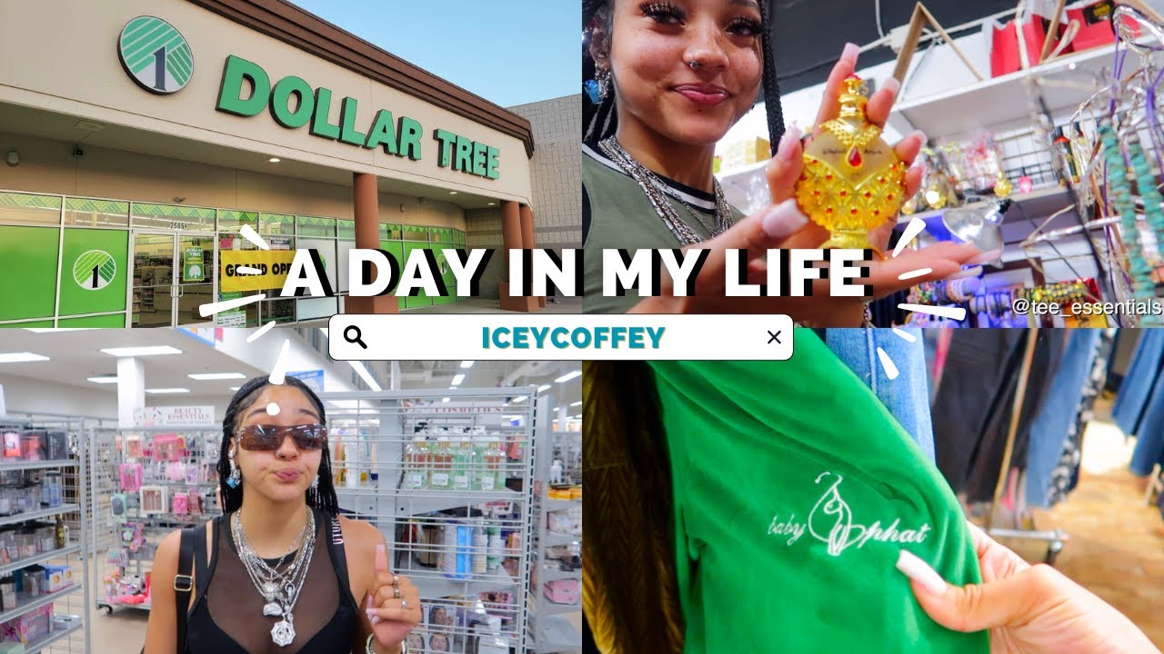 A RANDOM DAY IN MY LIFE : Dollar tree, L5P + more | ICEYCOFFEY - YouTube