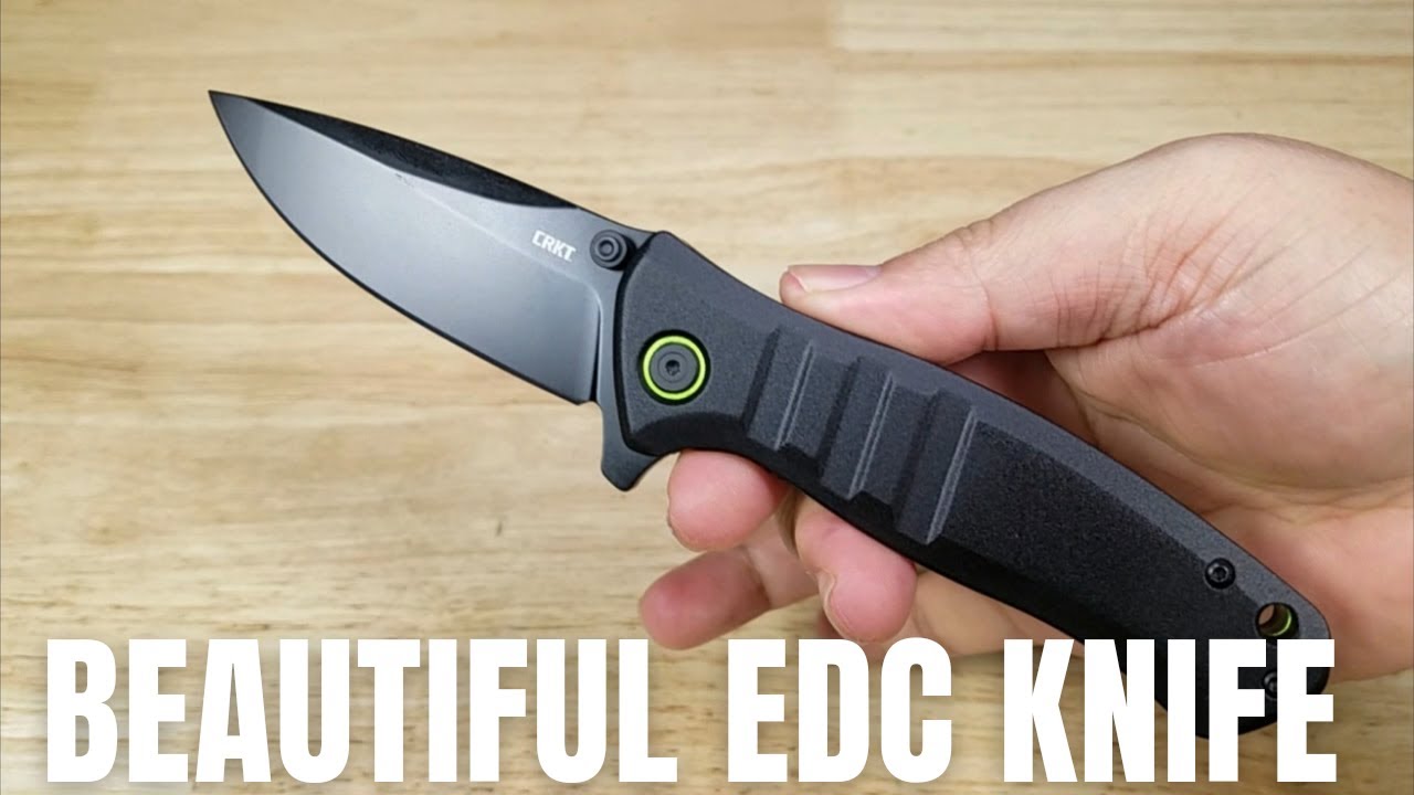 BEST BUDGET LARGE FOLDING EDC DROP POINT BLADE CRKT DEXTRO AMAZON KNIFE ...