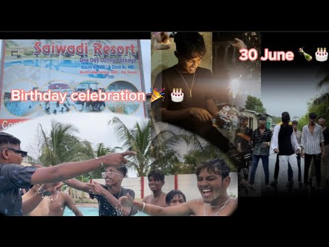 WE CELEBRATE “ abbyyy’s “ birthday in saiwadi resort VANGAON #vlog # ...