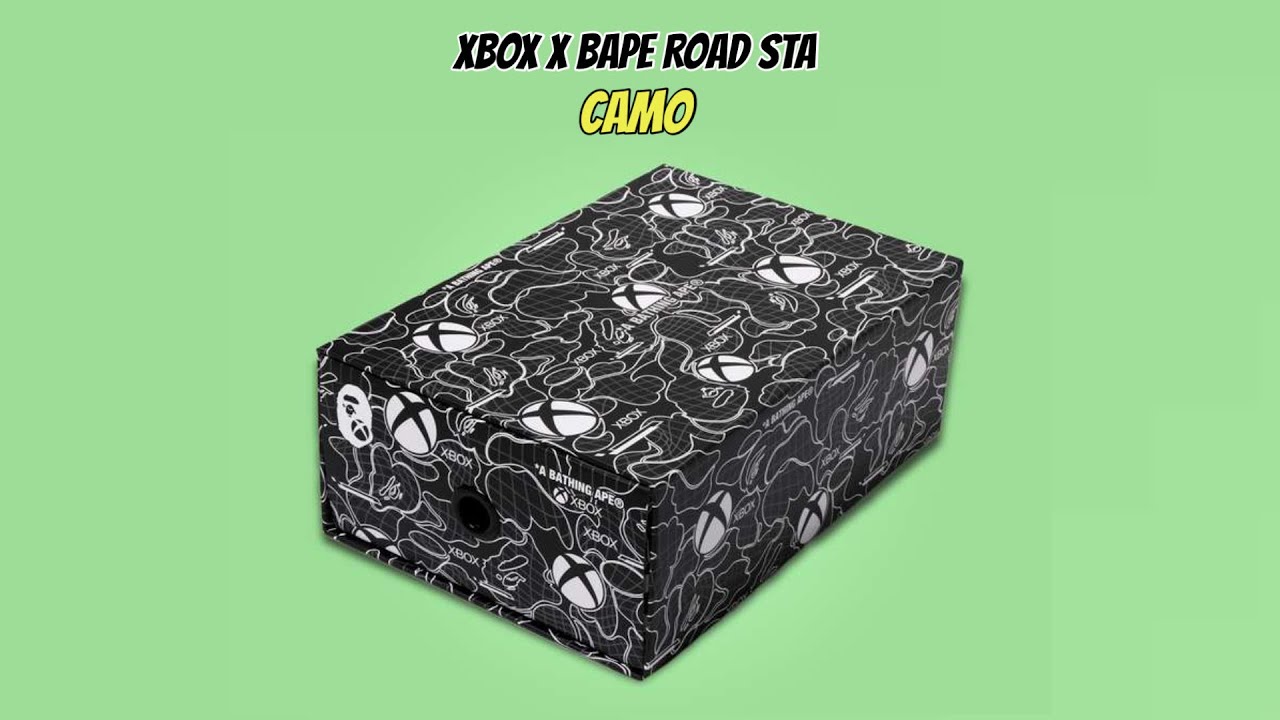 XBOX x BAPE Road STA Camo - YouTube