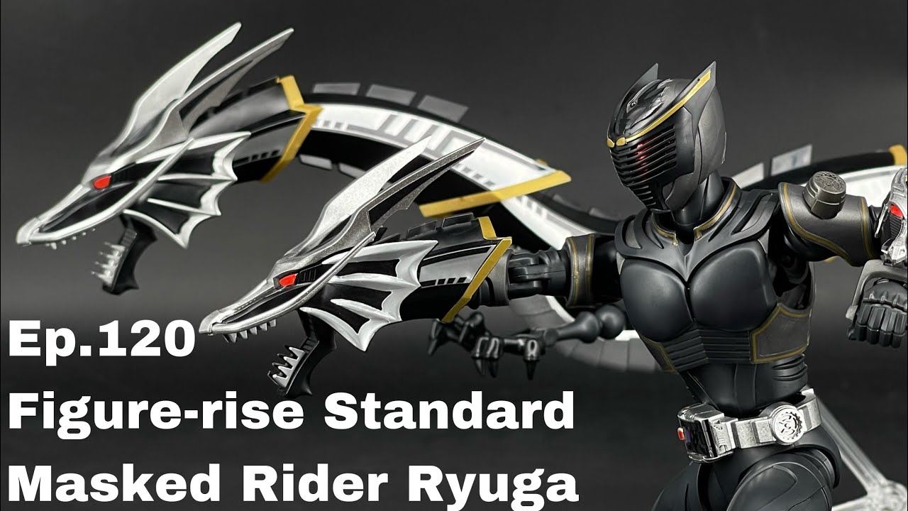 รีวิว FIGURE-RISE STANDARD MASKED RIDER RYUGA มาสไรเดอร์ริวงะ @ReviewStyleBall - YouTube