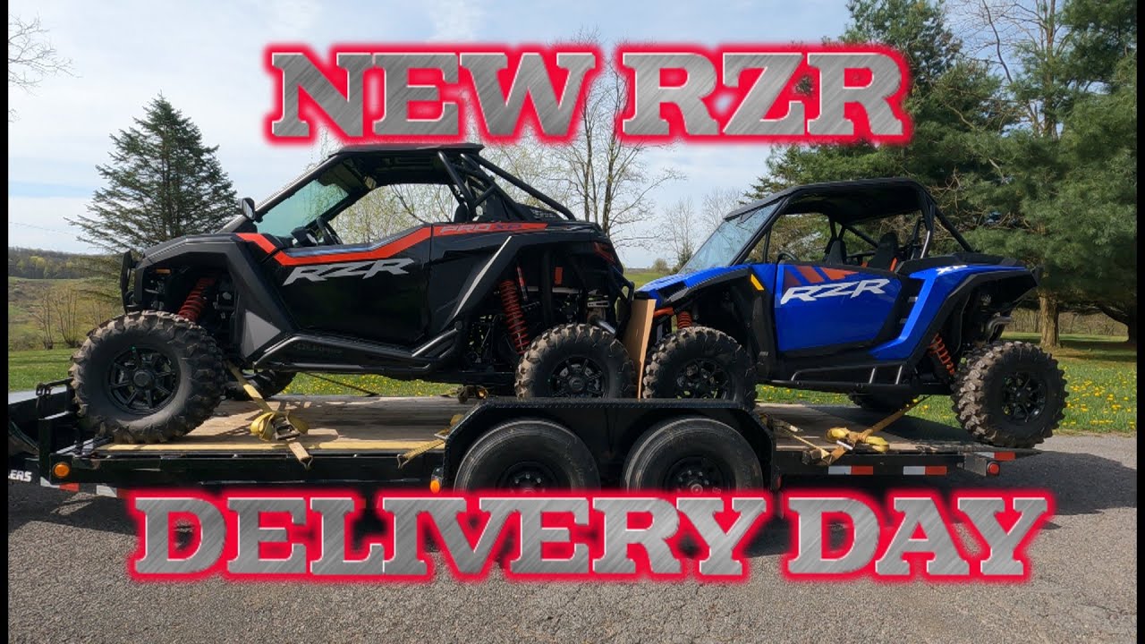 NEW 2025 POLARIS RZR PRO XP AND XP 1000 DELIVERY DAY - YouTube