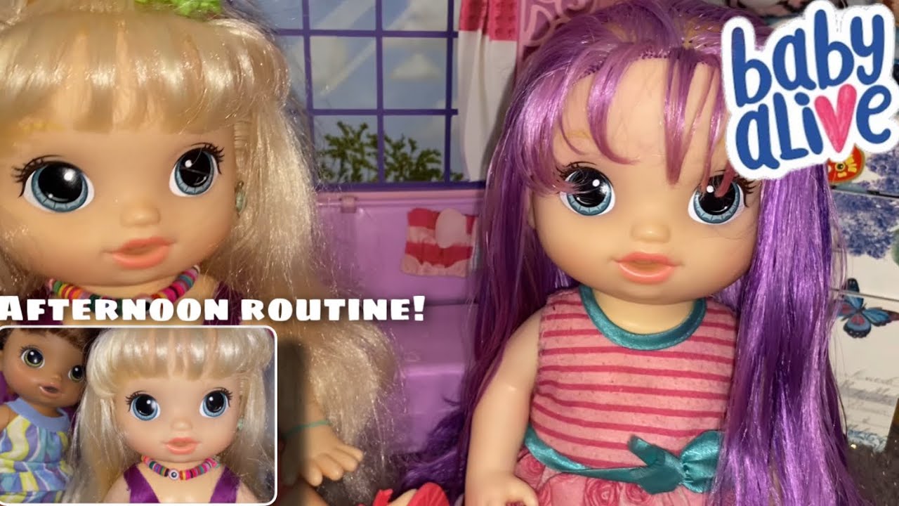 Baby Alive Roses Afternoon Routine - YouTube