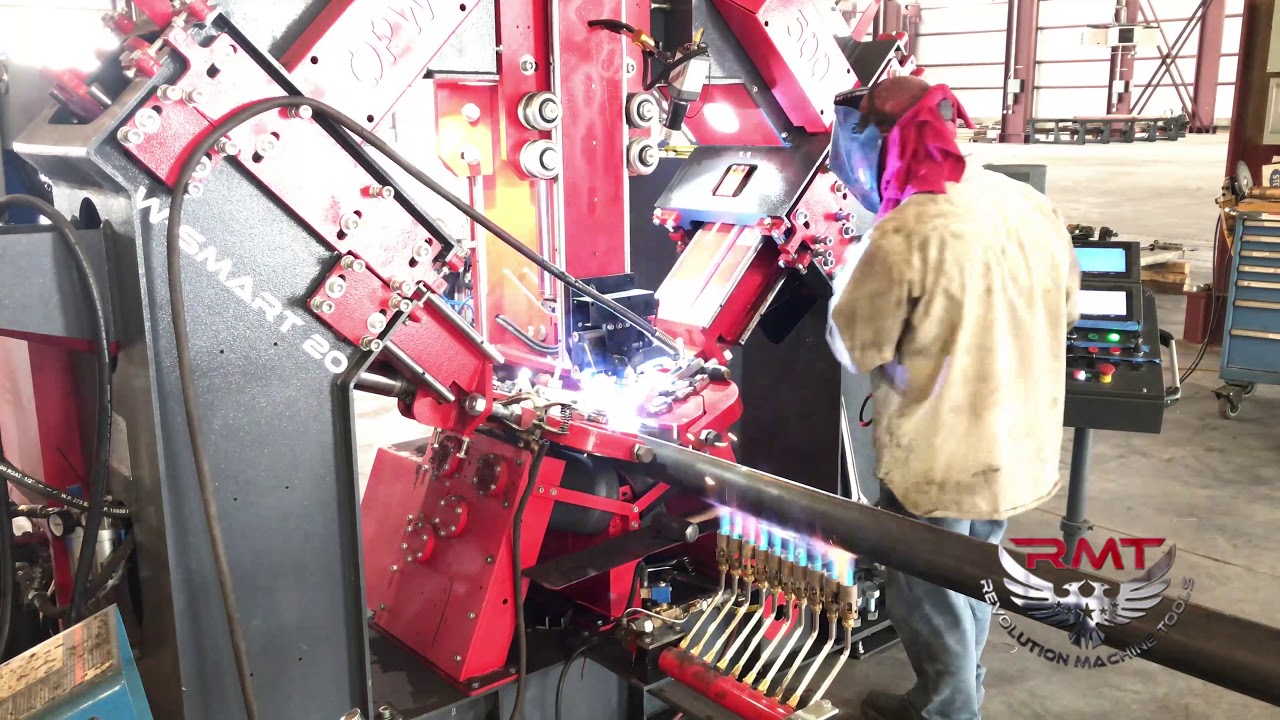 RMT W-SMART 20 - Pole Welder | Pole Welding Automatic CNC Programmable ...