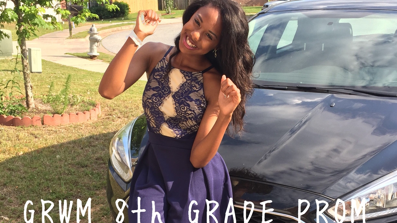 GRWM 8th Grade Prom - YouTube