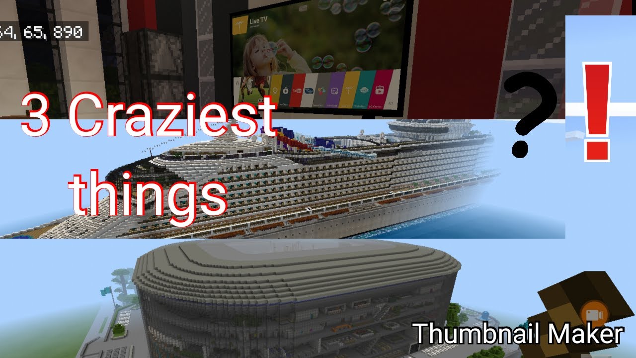 3 Craziest things in Minecraft - YouTube