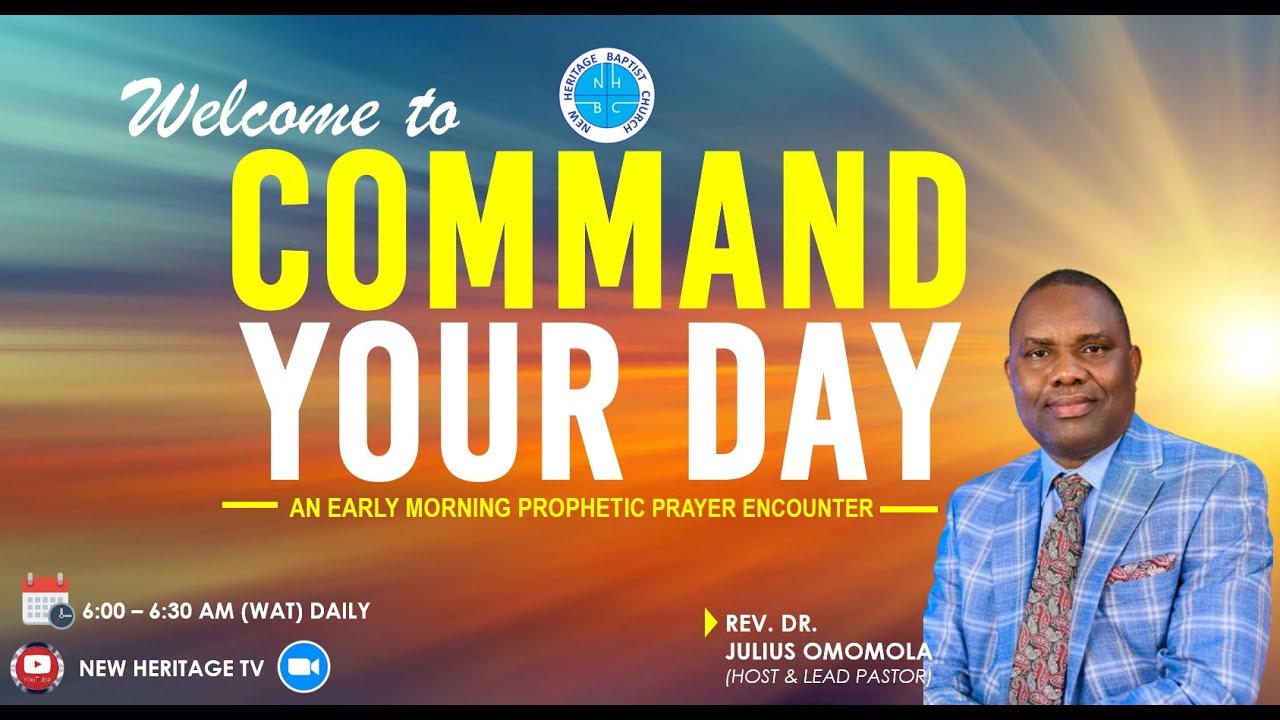 COMMAND YOUR DAY | OCTOBER 07, 2024 - YouTube