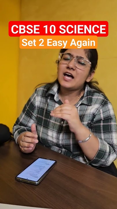 Class 10 Science Set 2 Was Also Easy! 😅 CBSE Board Exam 2024 🤩 - YouTube