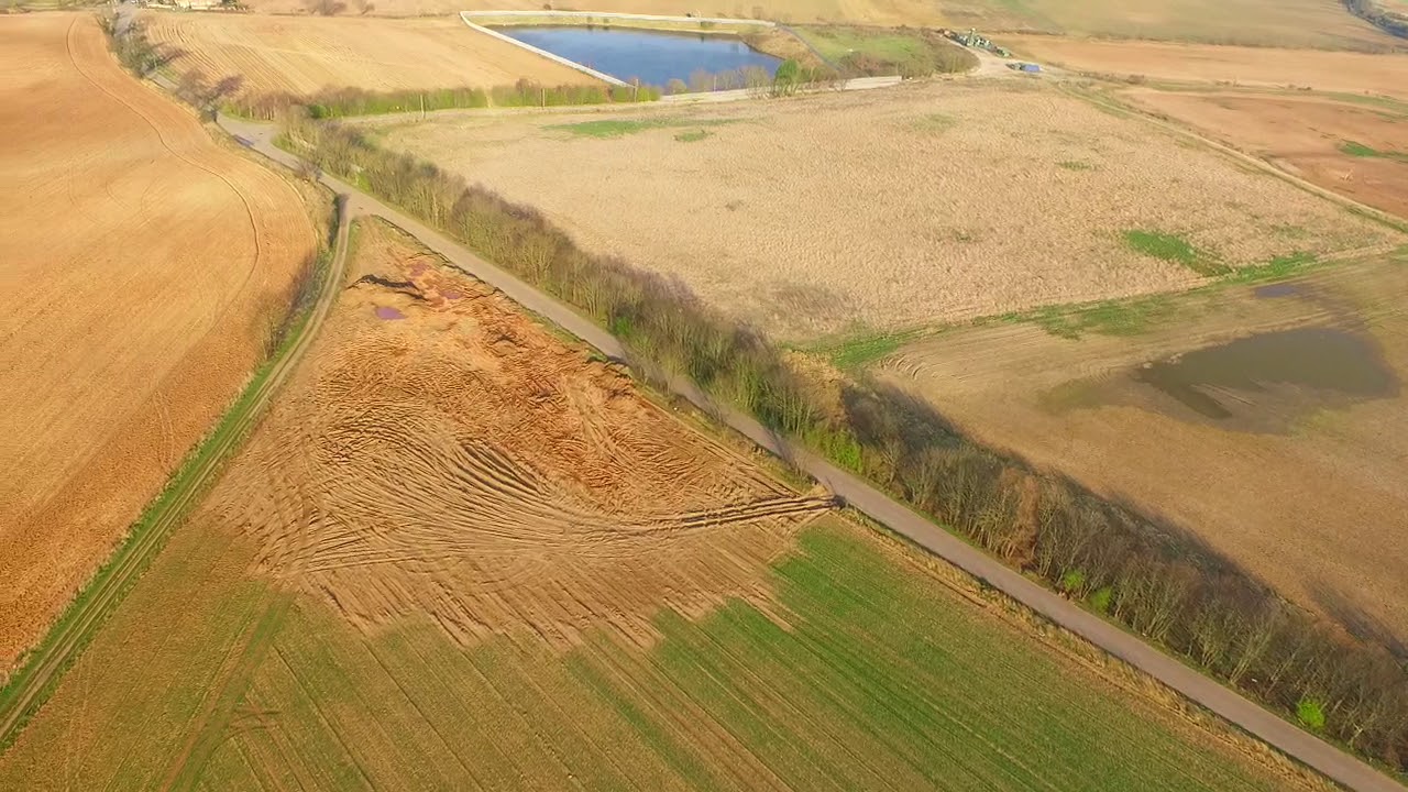 Drone footage of our flying field - YouTube