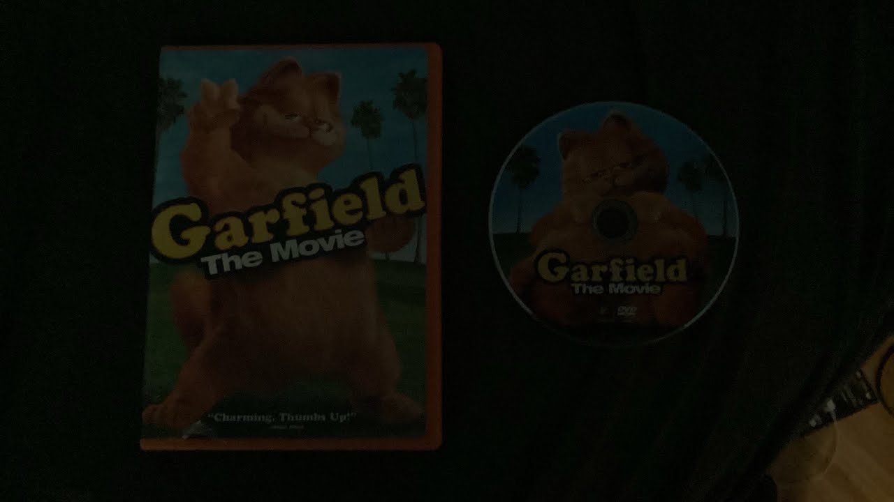 Opening To Garfield The Movie 2004 DVD (Widescreen Option) - YouTube