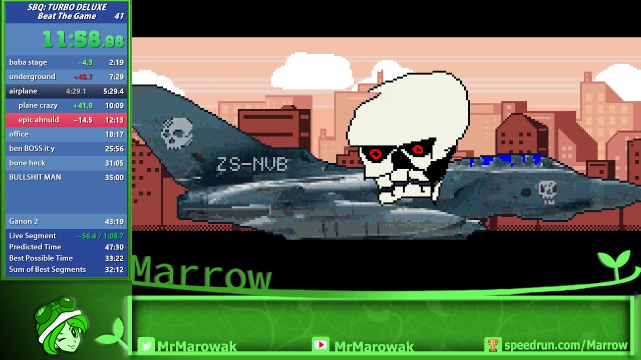 [OLD WR]Super Benbo Quest: Turbo Deluxe in 40:17 by Marrow - YouTube