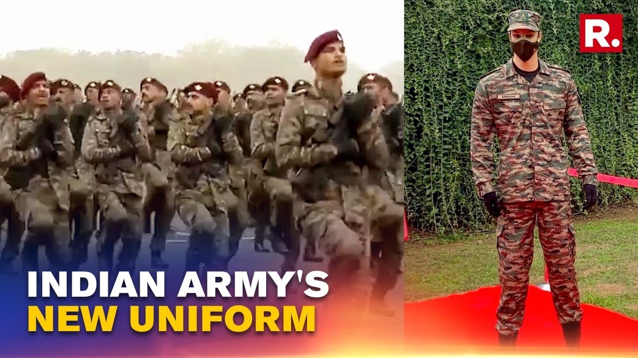Army Day 2022: Indian Army Gives First Public View Of New Uniform With ...