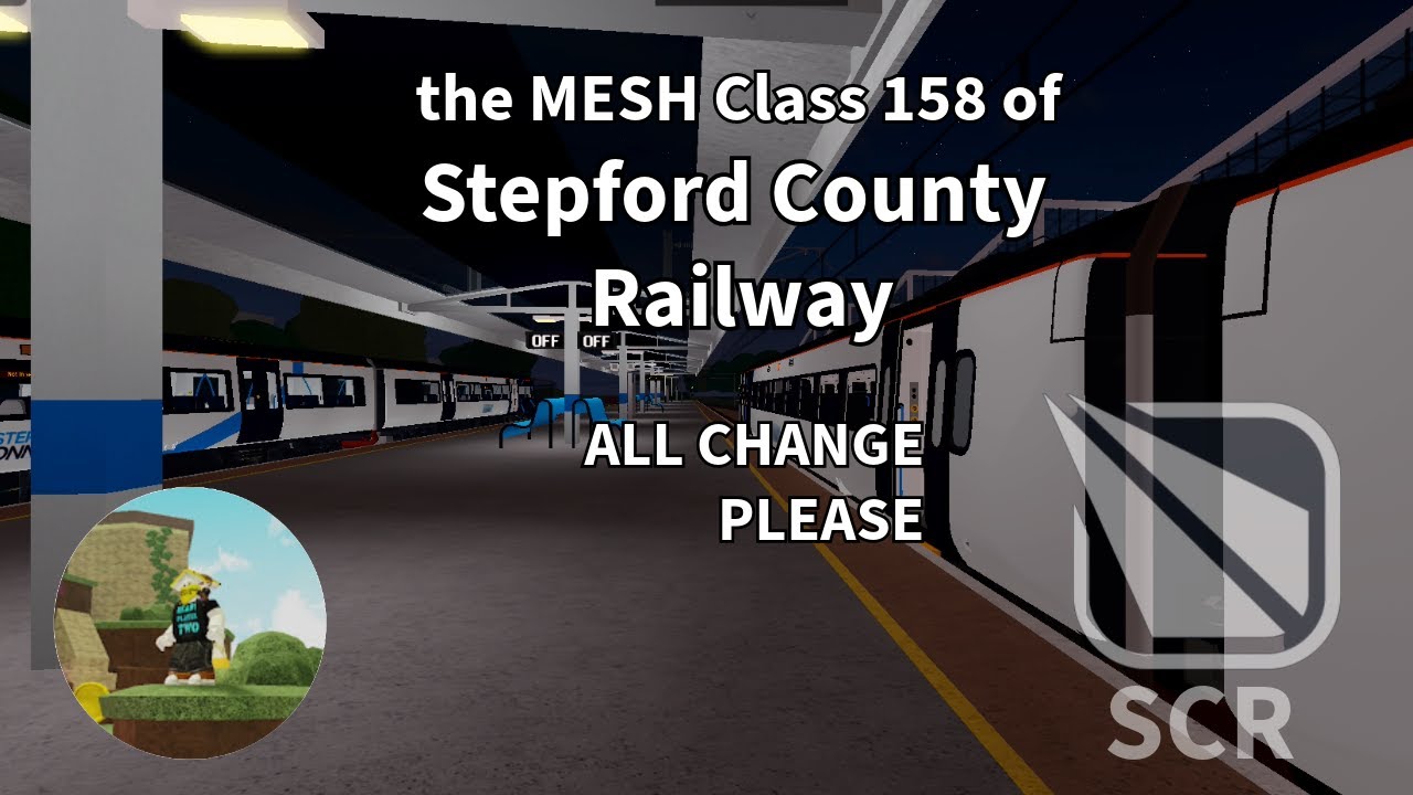 The Mesh Class 158 of Stepford County Railway - YouTube