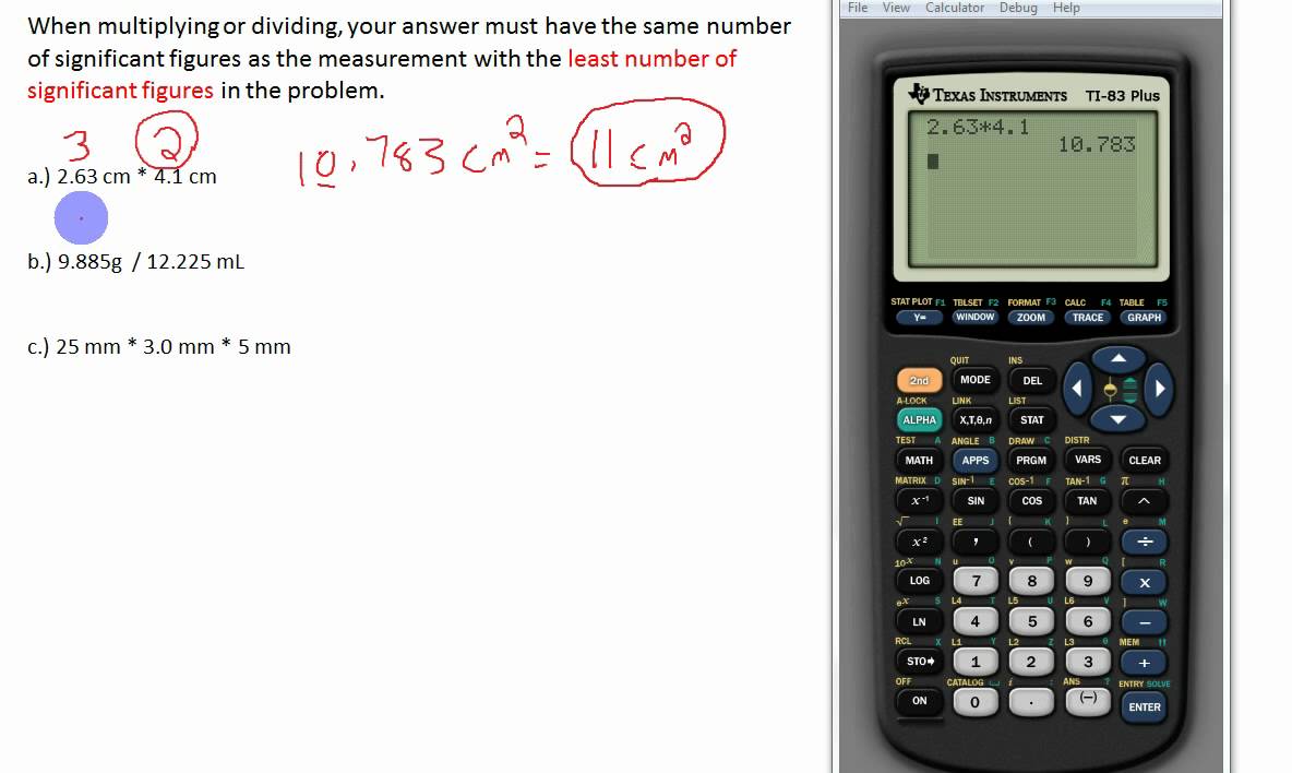Multiplication and Division with Significant Figures - YouTube