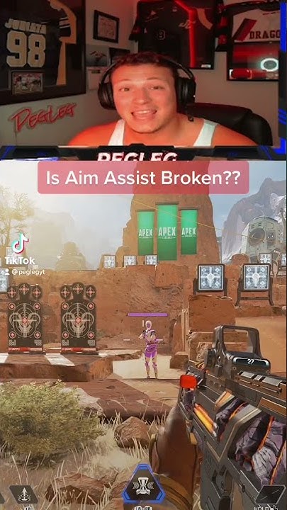 Is aim assist broken? Hit that sun button for more content! #apexlegends #aimassist #controller ...