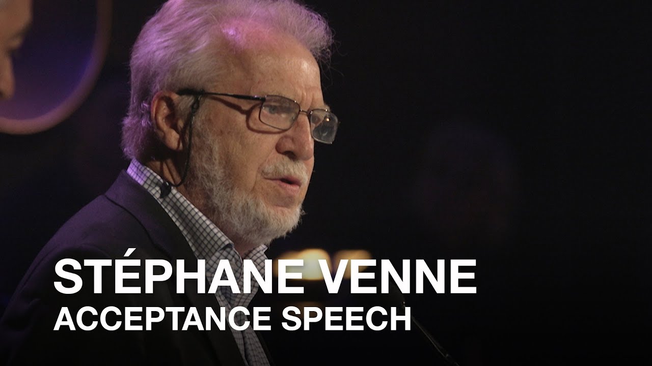 Stéphane Venne acceptance speech | 2017 Canadian Songwriters Hall of ...
