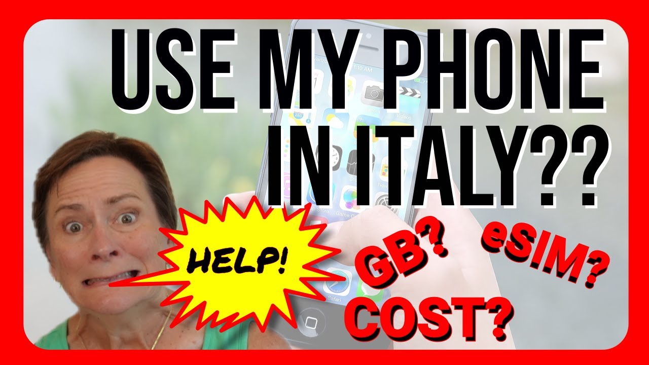 How to Use Your Phone in Italy 2024 - YouTube
