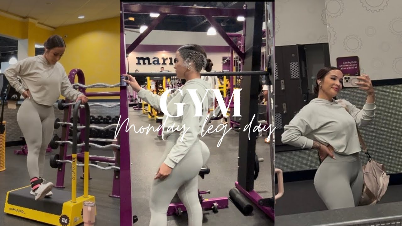 Monday Leg Day Workout | Glute-Focused Strength Training - YouTube
