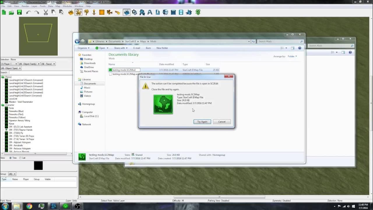 Sc2 Editor: Arcade Mods - YouTube