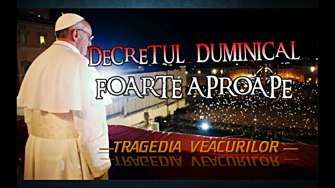 VINE!!! VINE!!! DECRETUL DUMINICAL FOARTE APROAPE - YouTube